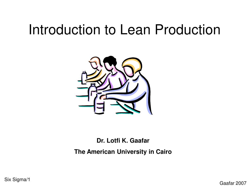 PPT - Introduction to Lean Production PowerPoint Presentation, free ...