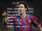 PPT - The Legend . . . Lionel Messi PowerPoint Presentation, free ...