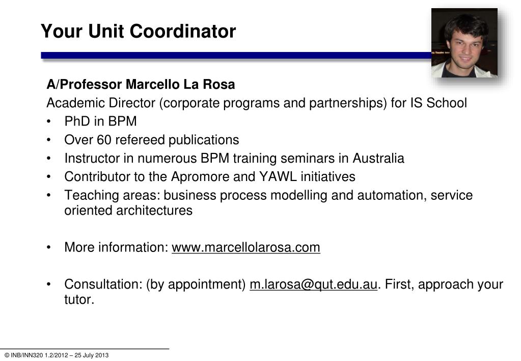 PPT - Your Unit Coordinator PowerPoint Presentation, free download - ID ...