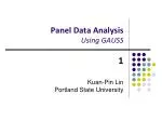 PPT - Panel Data Analysis Introduction PowerPoint Presentation, free ...