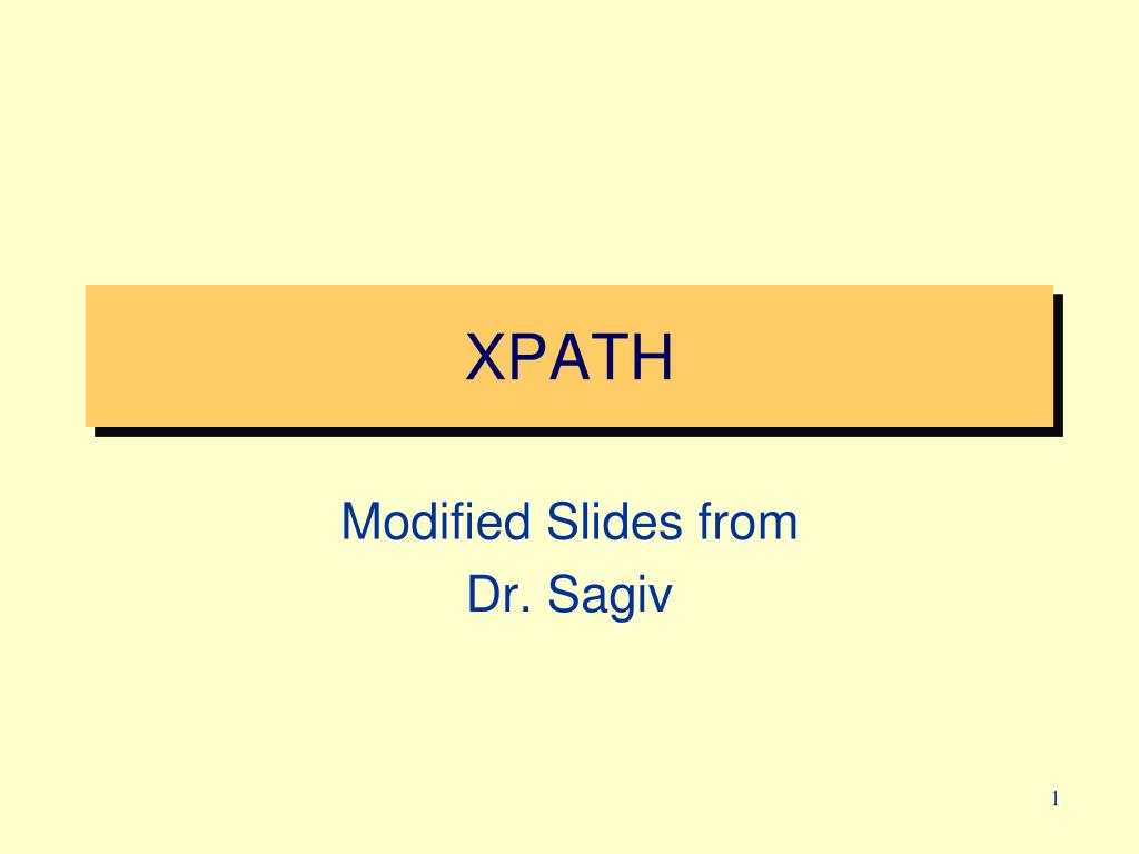 PPT - XPATH PowerPoint Presentation, free download - ID:2983886