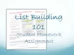 PPT - Rapid List Building Worksheet - Leadpages Unfunnel PowerPoint ...