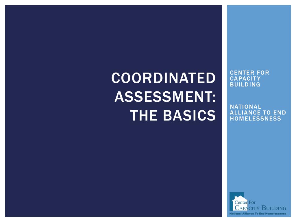 PPT - Coordinated assessment: The Basics PowerPoint Presentation, free ...