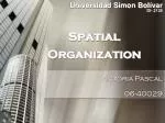 PPT - SPATIAL ORGANIZATION PowerPoint Presentation, free download - ID ...