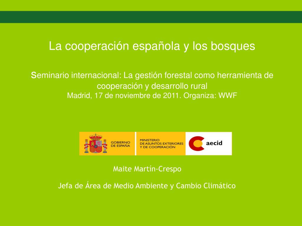 PPT - Maite Martín-Crespo PowerPoint Presentation, free download - ID ...