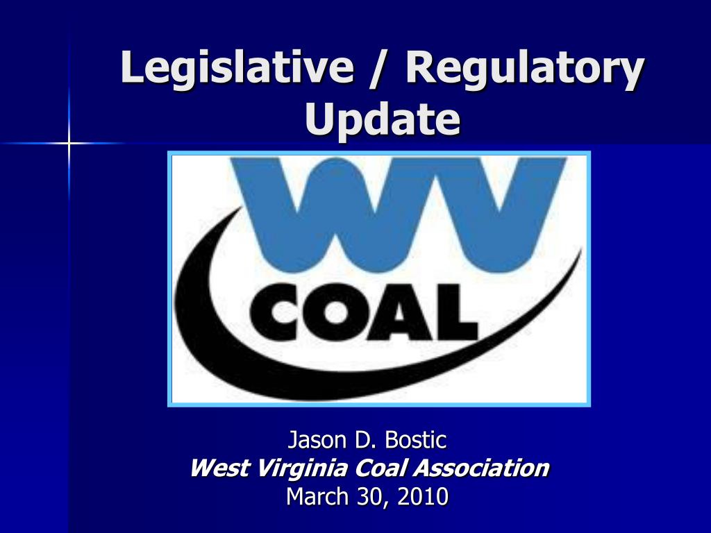 PPT - Legislative / Regulatory Update PowerPoint Presentation, free ...