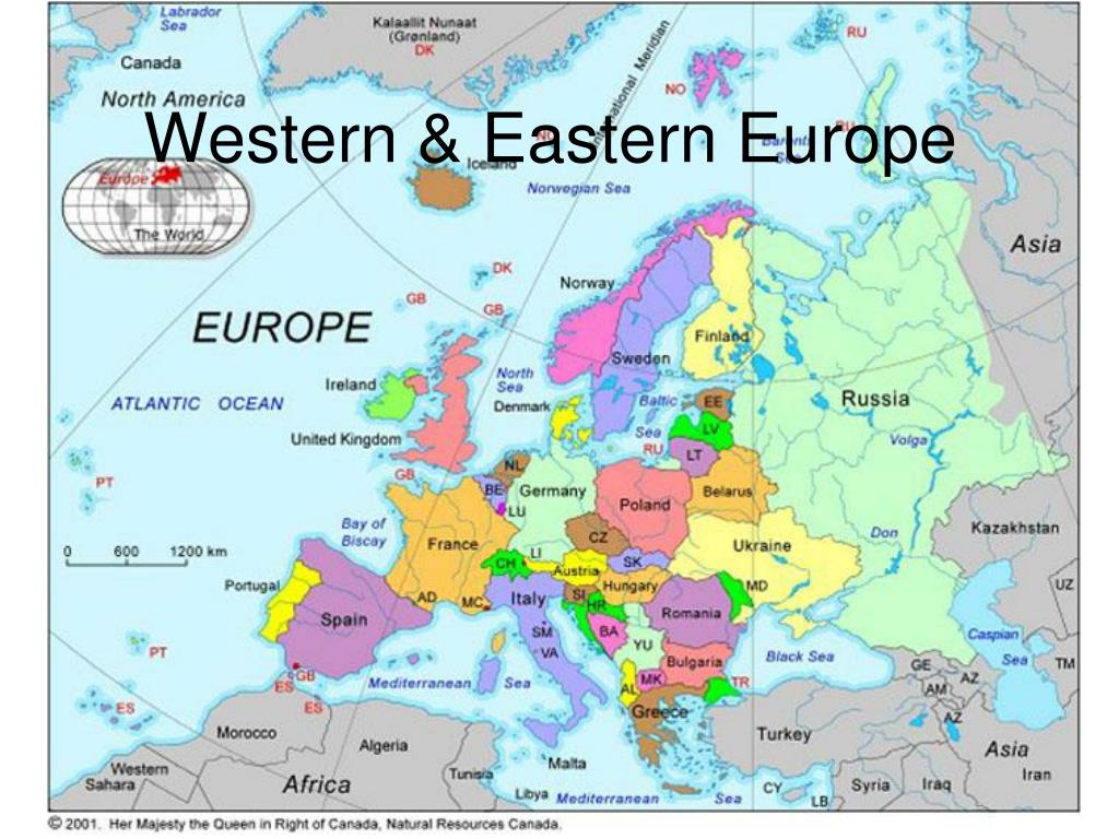 PPT - Western & Eastern Europe PowerPoint Presentation, free download ...