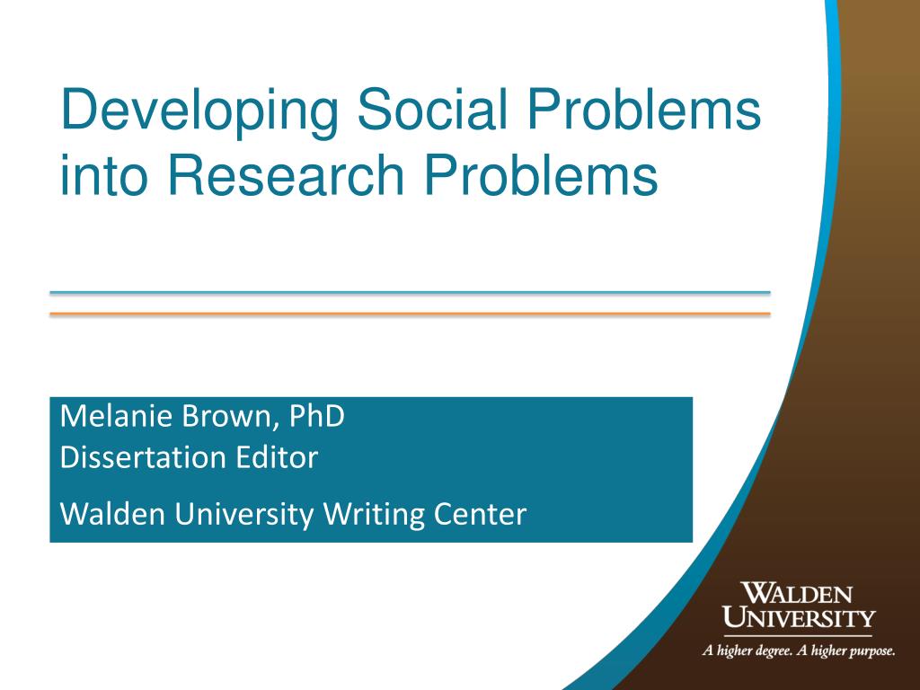 PPT - Developing Social Problems into Research Problems PowerPoint ...