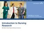 PPT - INTRODUCTION to NURSING RESEARCH PowerPoint Presentation, free ...
