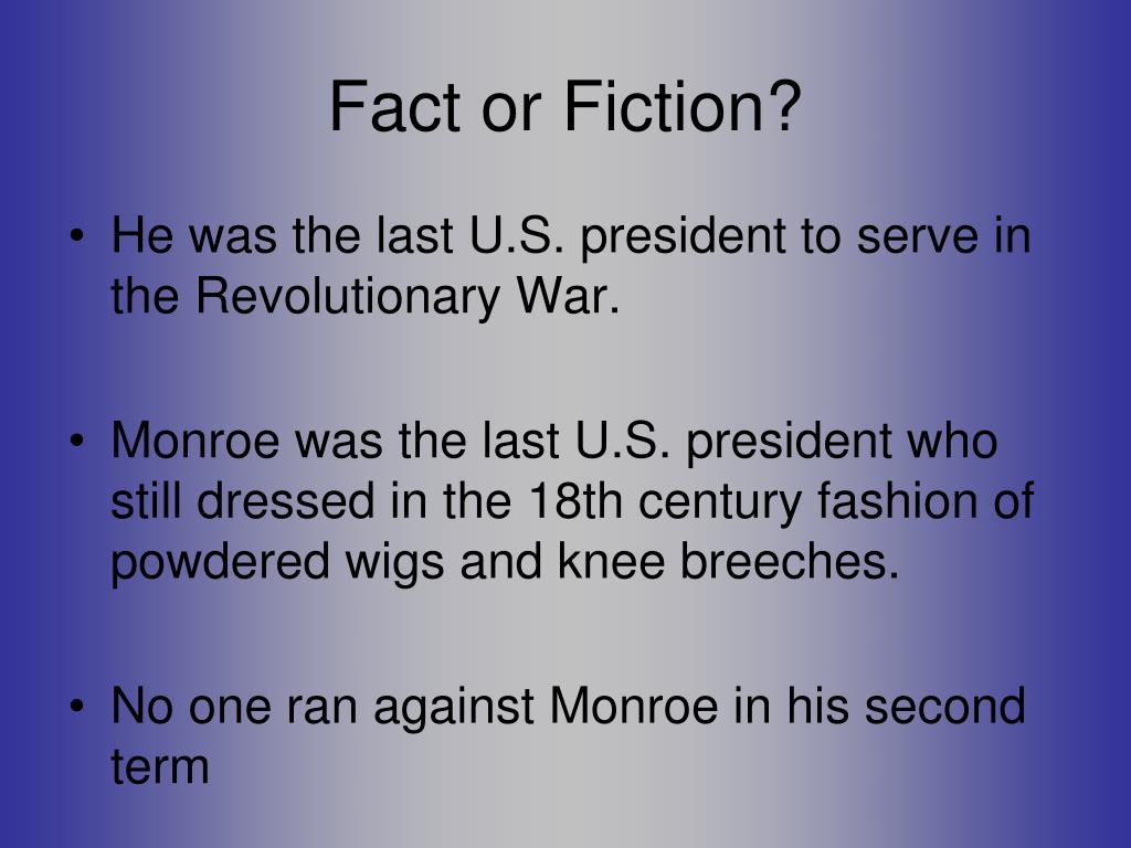 PPT - Fact or Fiction? PowerPoint Presentation, free download - ID:2990601