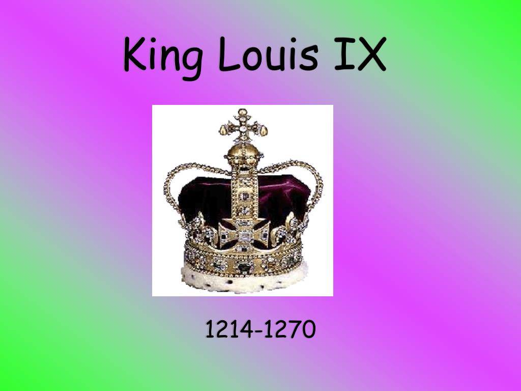PPT - King Louis IX PowerPoint Presentation, free download - ID:2990979