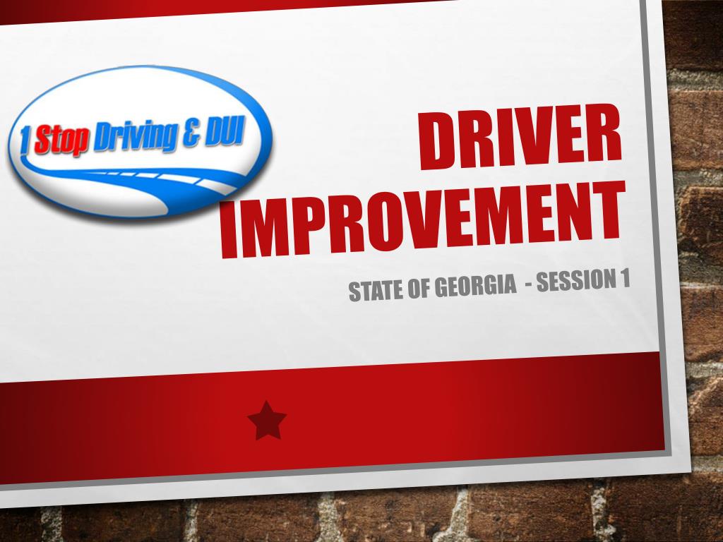 PPT - Driver ImPROVEMENT PowerPoint Presentation, free download - ID ...