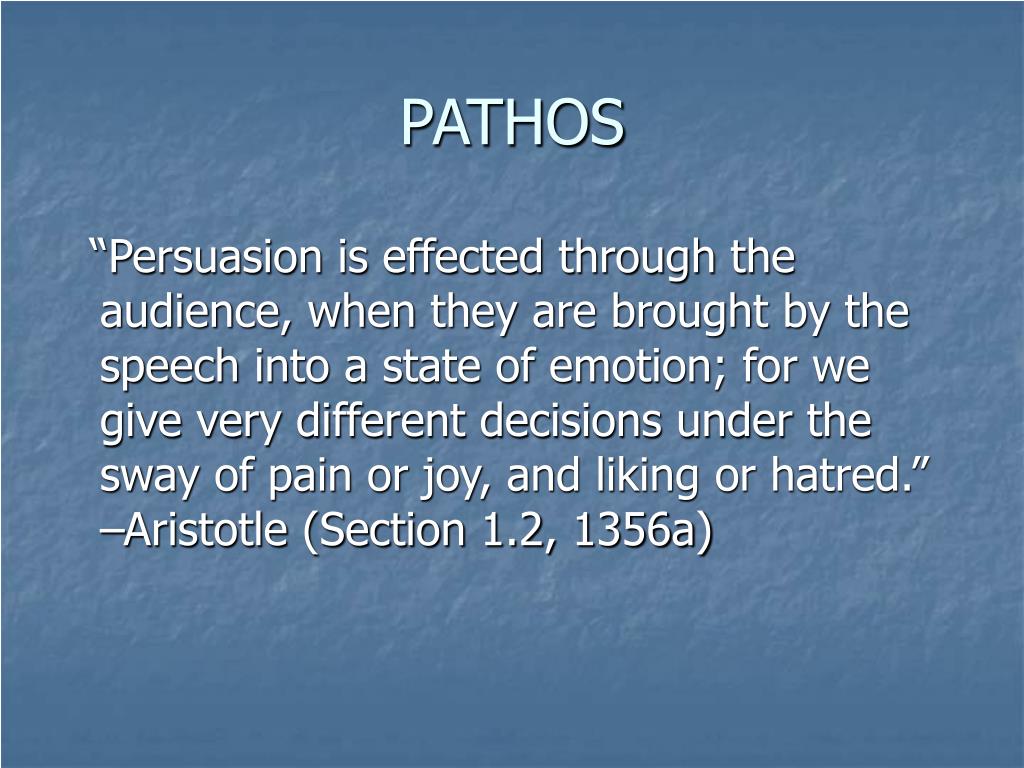 PPT - PATHOS PowerPoint Presentation, free download - ID:2991540
