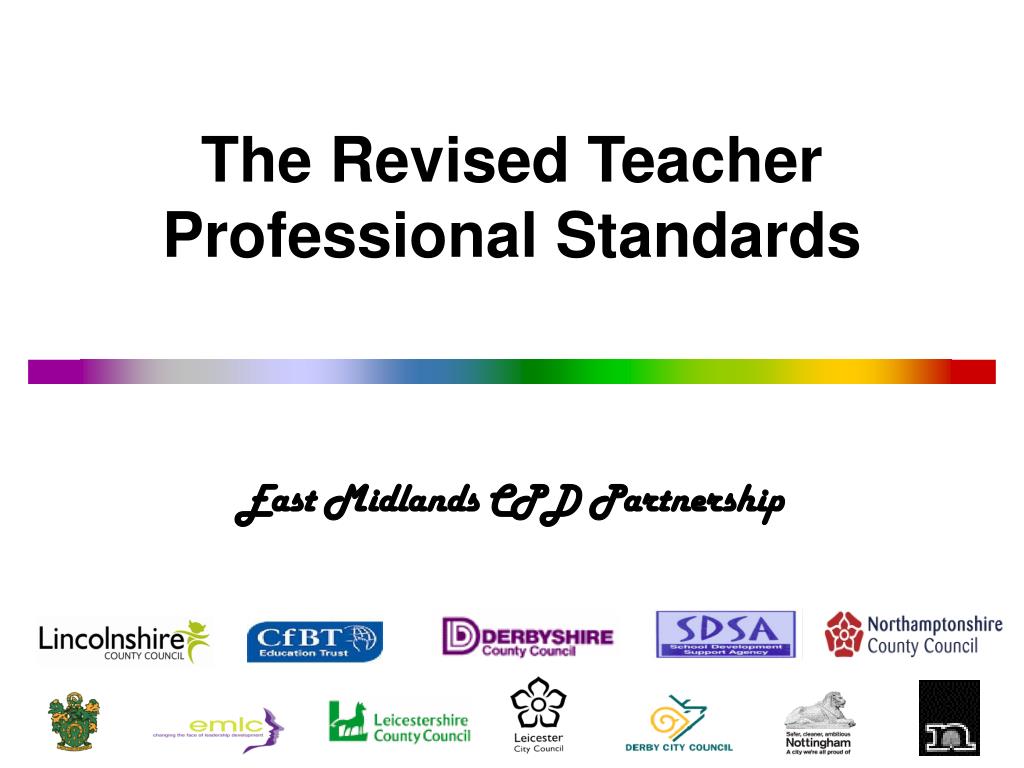 PPT - The Revised Teacher Professional Standards PowerPoint ...