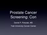 PPT - Prostate cancer screening PowerPoint Presentation, free download ...