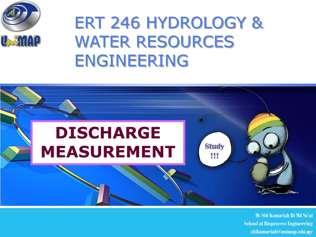 PPT - ERT 246 HYDROLOGY & WATER RESOURCES ENGINEERING PowerPoint ...