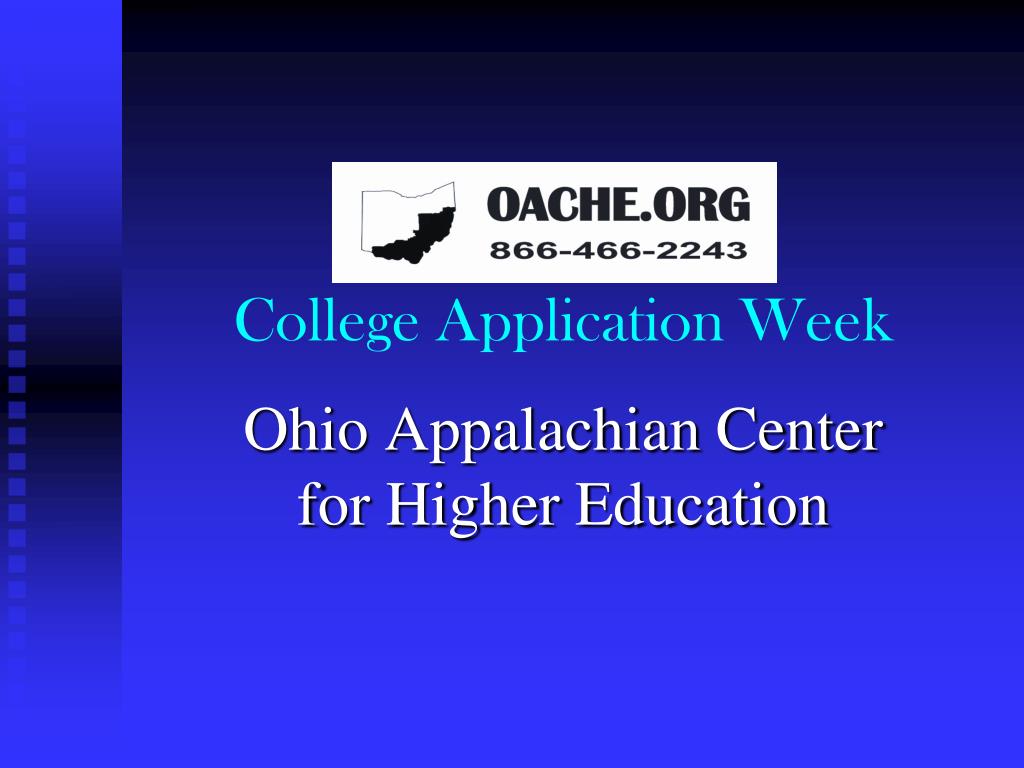 PPT - College Application Week PowerPoint Presentation, free download ...