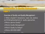 PPT - Introduction to Laboratory Quality Management PowerPoint ...