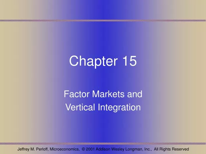 PPT - Chapter 15 PowerPoint Presentation, free download - ID:2996033