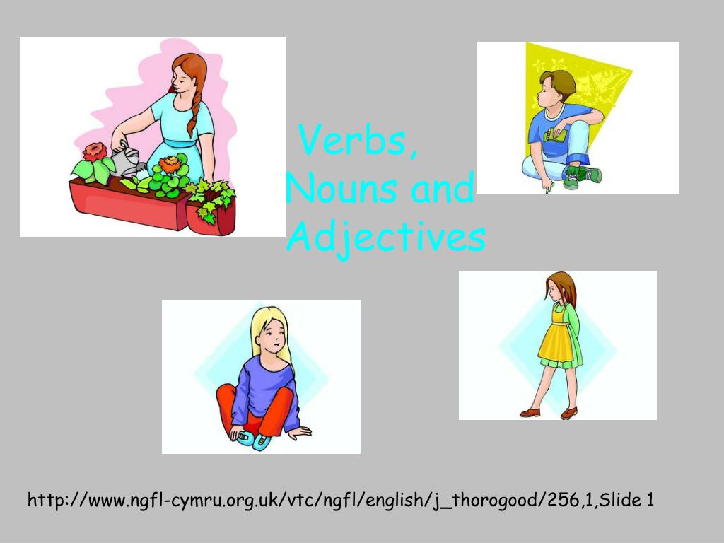 PPT - Verbs, Nouns and Adjectives PowerPoint Presentation, free ...
