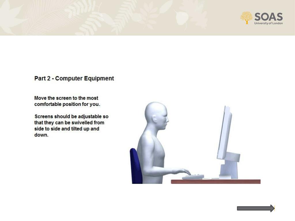 PPT - Ergonomic Screen Setup Guide for Comfortable Computing PowerPoint ...