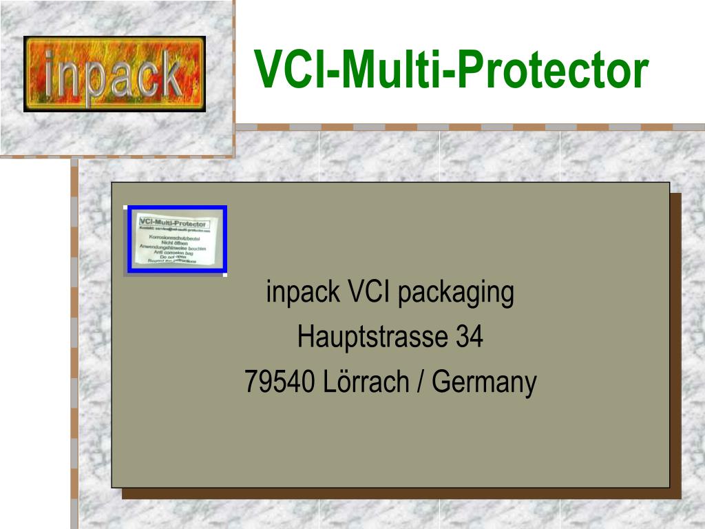 PPT - VCI-Multi-Protector PowerPoint Presentation, free download - ID ...
