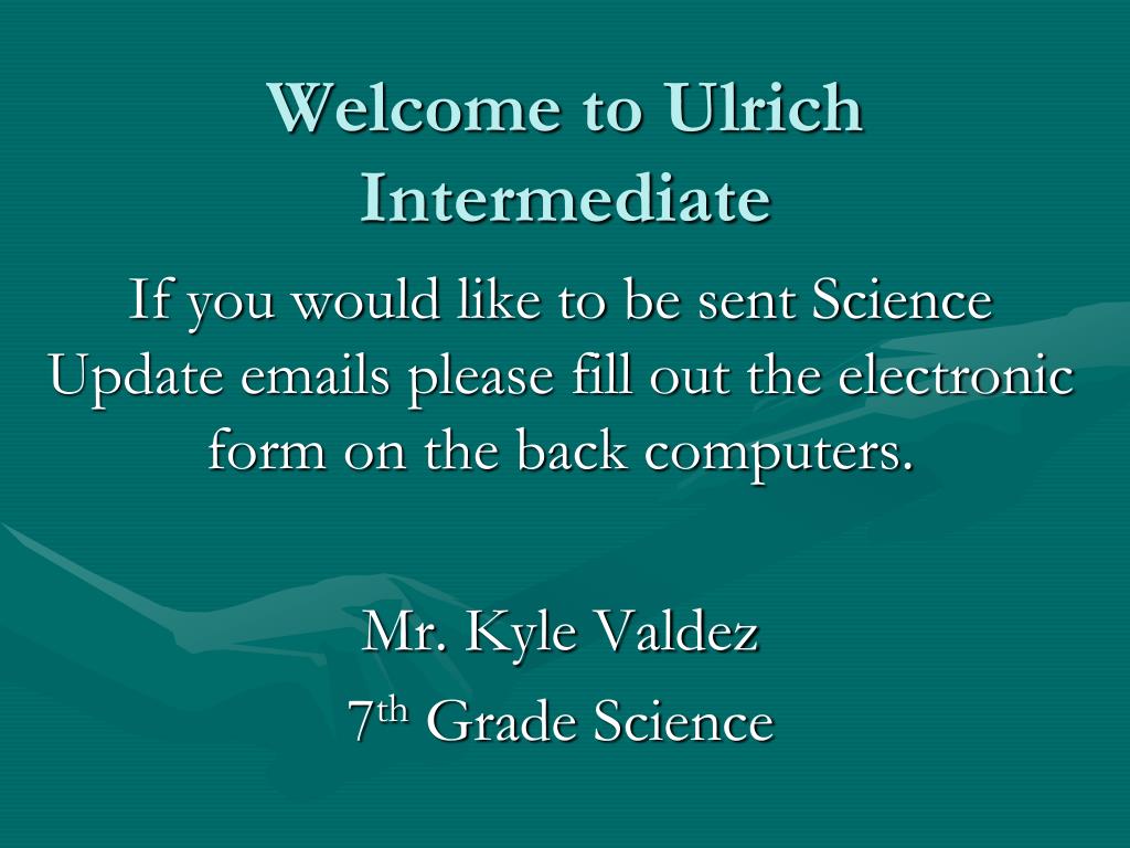 PPT - Welcome to Ulrich Intermediate PowerPoint Presentation, free ...