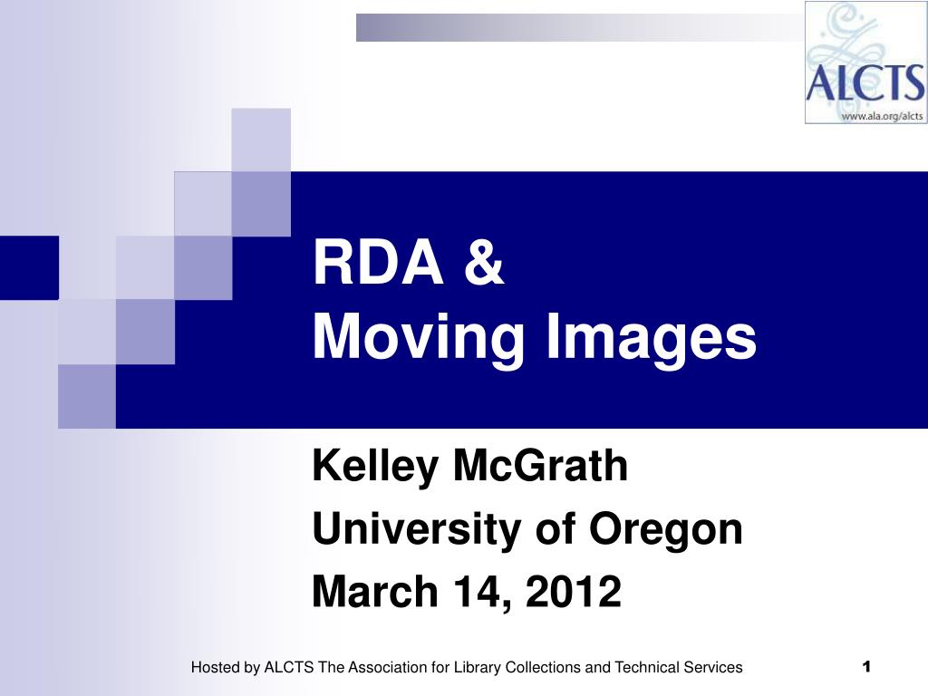 PPT - RDA & Moving Images PowerPoint Presentation, free download - ID ...
