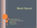 PPT - Body Image PowerPoint Presentation, free download - ID:2606839