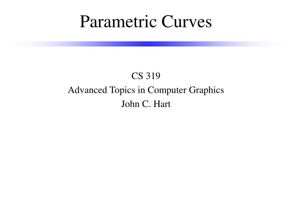 PPT - Parametric Curves PowerPoint Presentation, free download - ID:3004788