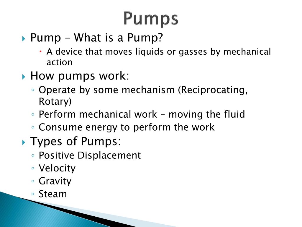 PPT - Pumps PowerPoint Presentation, free download - ID:3005309