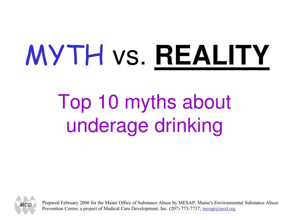 PPT - MYTH vs. REALITY PowerPoint Presentation, free download - ID:3006716