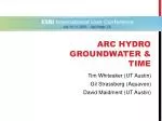 PPT - Arc Hydro Groundwater Data Model PowerPoint Presentation, free ...