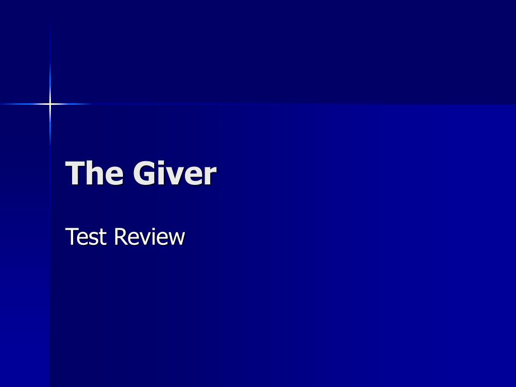PPT - The Giver PowerPoint Presentation, free download - ID:3007341