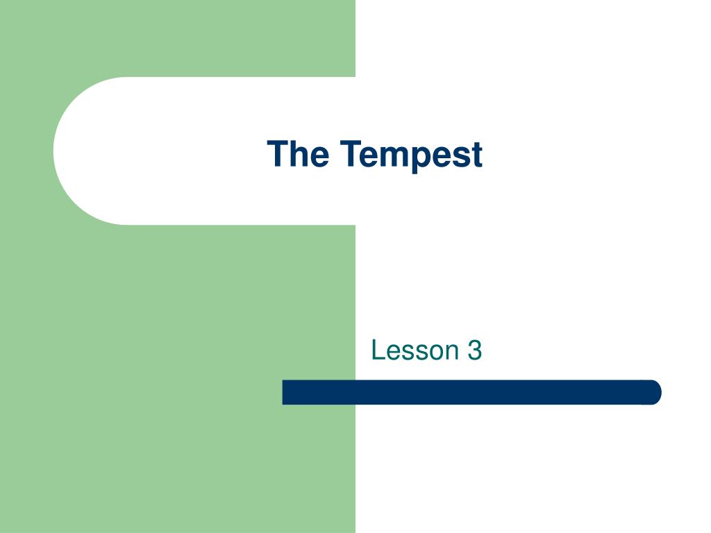 PPT - The Tempest PowerPoint Presentation, free download - ID:3008403