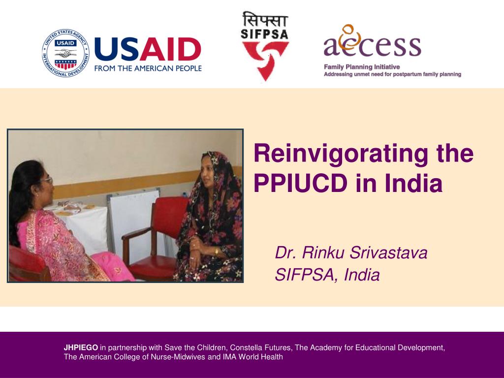 PPT - Reinvigorating the PPIUCD in India PowerPoint Presentation, free ...