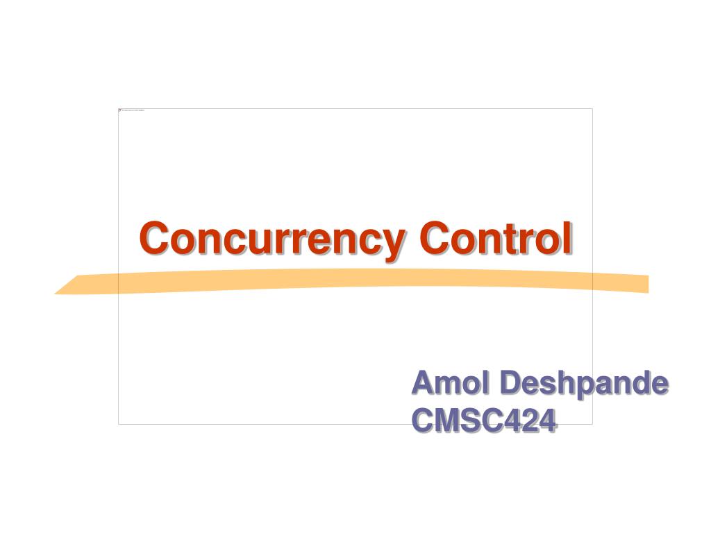 PPT - Concurrency Control PowerPoint Presentation, free download - ID ...