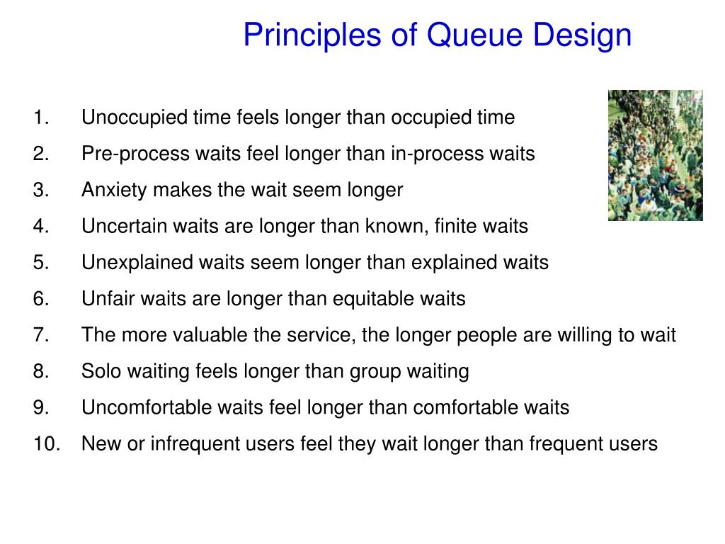 PPT - Principles of Queue Design PowerPoint Presentation, free download ...