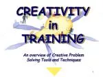 PPT - Know About the Top Benefits of Taking Creativity Training in ...
