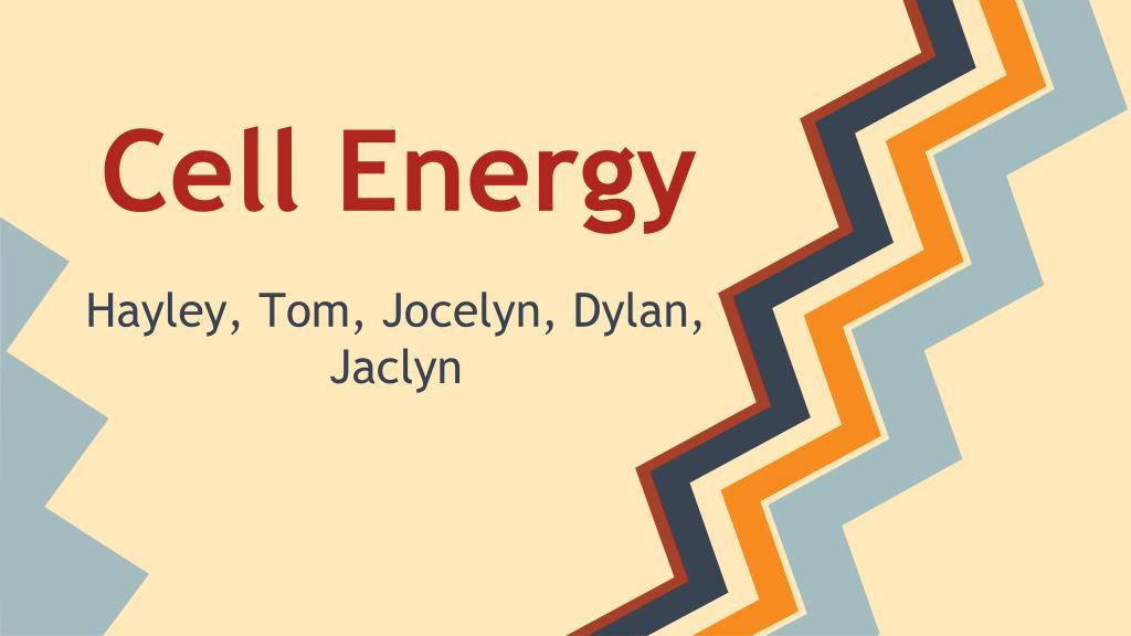 PPT - Cell Energy PowerPoint Presentation, free download - ID:3019165