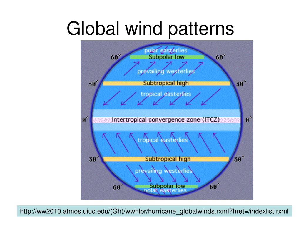PPT - Global wind patterns PowerPoint Presentation, free download - ID ...