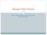 PPT - simple Past tense PowerPoint Presentation, free download - ID:1441891