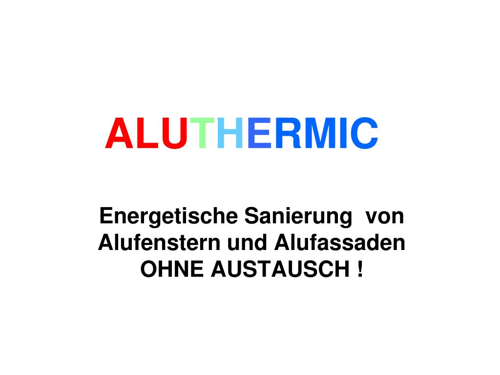 PPT - ALU T H E RMIC PowerPoint Presentation, free download - ID:3021124