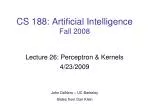 PPT - CS 188: Artificial Intelligence PowerPoint Presentation, free ...