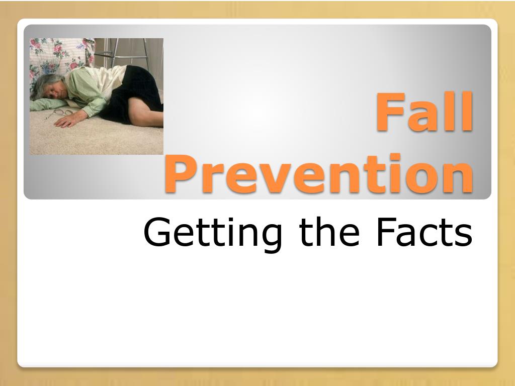 PPT - Fall Prevention PowerPoint Presentation, free download - ID:3022673