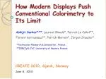 PPT - Colorimetry PowerPoint Presentation, free download - ID:2509705