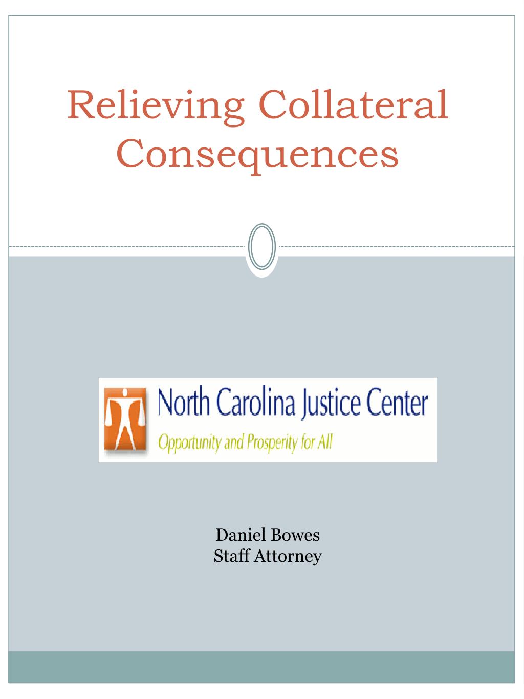 PPT - Relieving Collateral Consequences PowerPoint Presentation, free ...