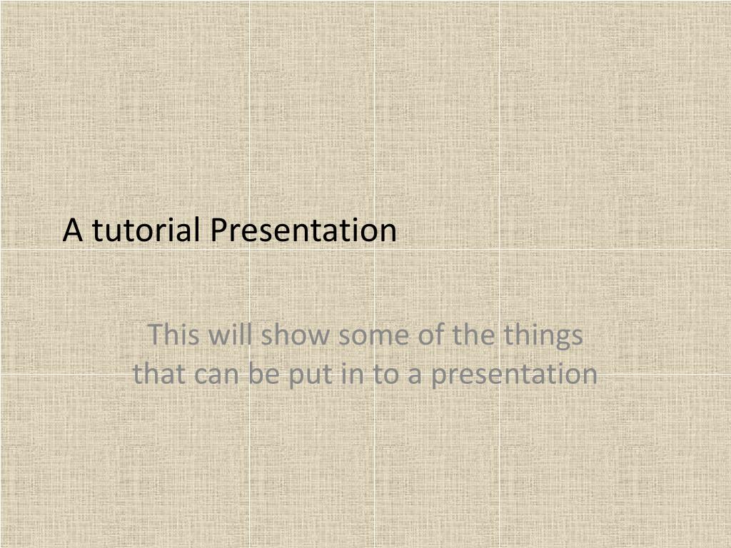 PPT - Creative Presentation Design Tutorial PowerPoint Presentation ...