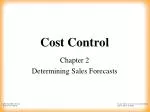 PPT - Cost Planning, Cost Control and Cost Analysis PowerPoint ...
