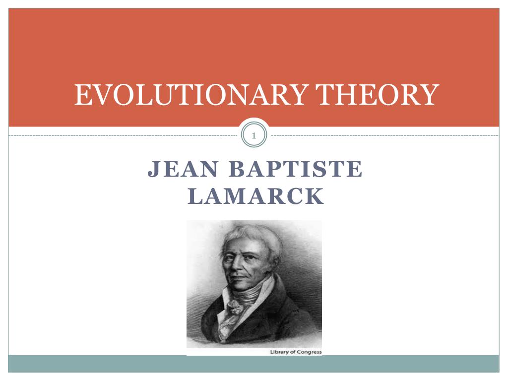 PPT - EVOLUTIONARY THEORY PowerPoint Presentation, free download - ID ...